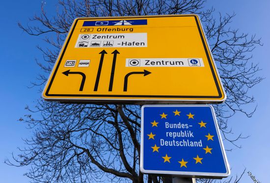 View Traffic Sign Border France Due Editorial Stock Photo - Stock Image ...