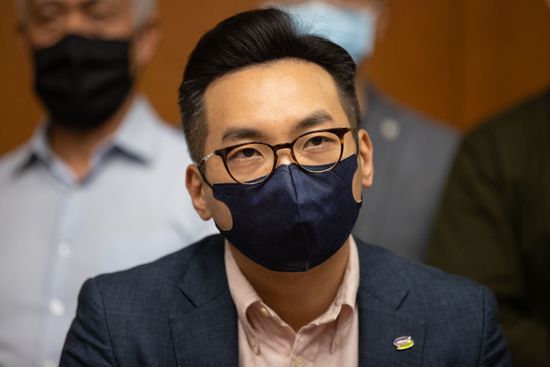 Alvin Yeung Ngokkiu Leader Civic Party Editorial Stock Photo - Stock ...