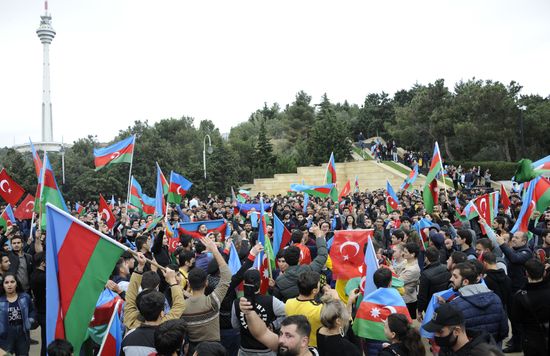 Azeri People Celebrate Baku Azerbaijan 10 Editorial Stock Photo - Stock ...