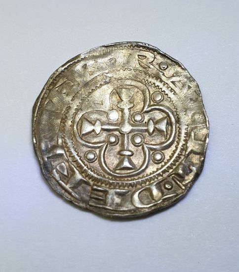 Silver Penny Baron Eustace Fitzjohn an Editorial Stock Photo - Stock ...