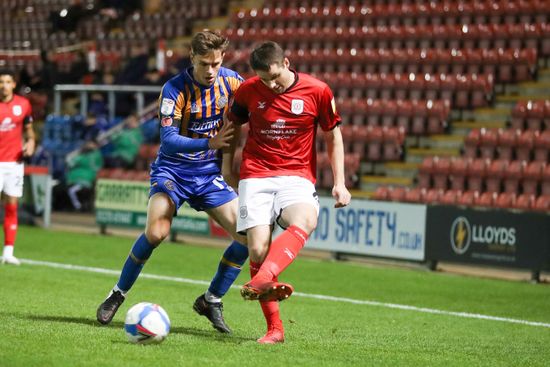 Crewe Alexandra Defender Eddie Nolan 6 Editorial Stock Photo - Stock ...
