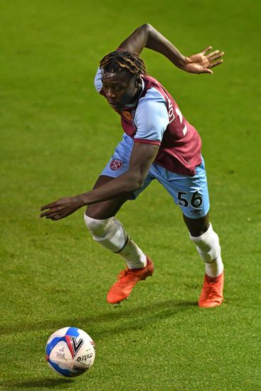 Emmanuel Longelo 56 West Ham United Editorial Stock Photo - Stock Image ...