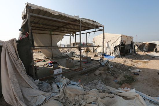 View Torn Tents Habbaniyah Camp Refugees Editorial Stock Photo - Stock ...