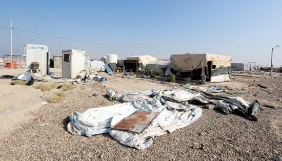 View Torn Tents Habbaniyah Camp Refugees Editorial Stock Photo - Stock ...