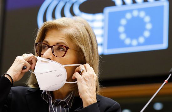 European Commissioner Charge Health Stella Kyriakides Editorial Stock ...