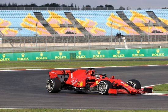 Sebastian Vettel Ger5 Scuderia Ferrari Editorial Stock Photo - Stock ...