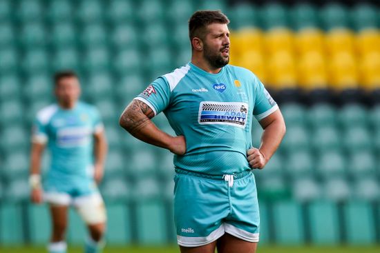 Marc Thomas Worcester Warriors Editorial Stock Photo - Stock Image ...