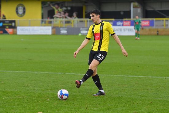 Harrogate Town Player Tom Walker During Editorial Stock Photo - Stock ...