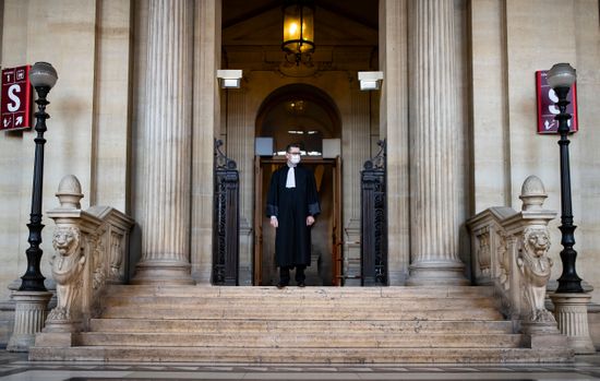 Magistrate Stands Entrance Court Room On Editorial Stock Photo - Stock ...