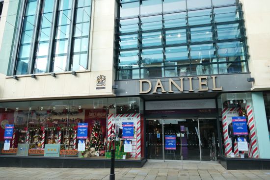 Daniels Department Store Window Dressed Christmas Editorial Stock Photo ...