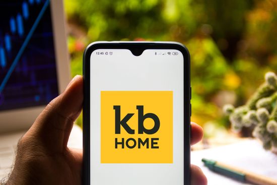 This Photo Illustration Kb Home Logo Editorial Stock Photo - Stock ...