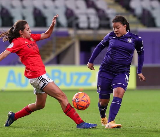Mariam Abdulai Toloba 19 Anderlecht Gives Editorial Stock Photo - Stock ...