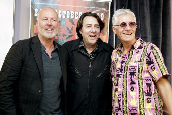 Simon Oakes Jonathan Ross Captain Sensible Editorial Stock Photo ...