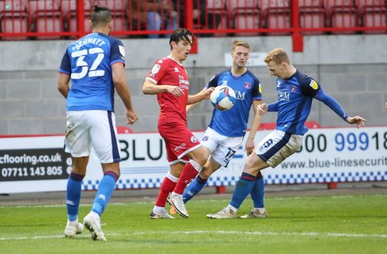 Callum Guy Carlisle United 8 During Editorial Stock Photo - Stock Image ...