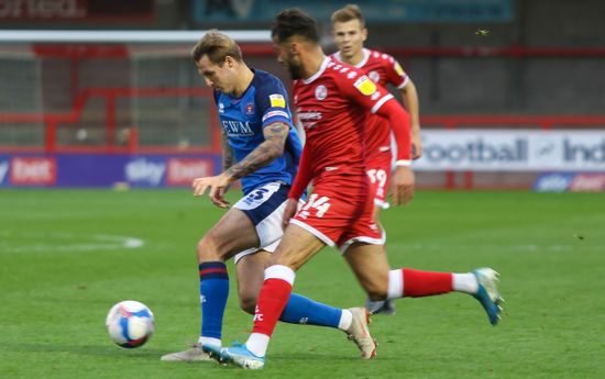 Tarryn Allarakhia Crawley Town Attempts Win Editorial Stock Photo ...