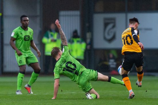 Newport Countys Captain Josh Sheehan 10 Editorial Stock Photo - Stock ...