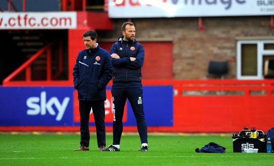 Walsall Manager Darrell Clarke Brian Dutton Editorial Stock Photo ...