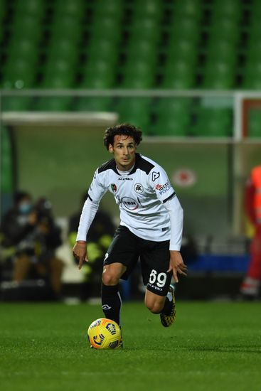 Luca Vignali Spezia During Italian Serie Editorial Stock Photo - Stock ...