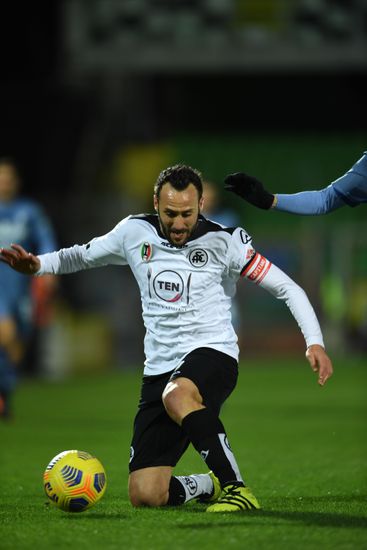 Claudio Terzi Spezia During Italian Serie Editorial Stock Photo - Stock ...