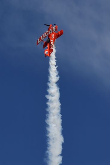Pilot Michael Wiskus Flys Lucas Oil Editorial Stock Photo - Stock Image ...