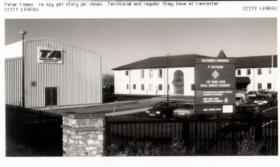 Alexandra Army Barracks Lancaster Lancashire Pictured Editorial Stock ...