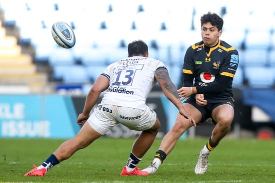 Jacob Umaga Wasps Takes On Alapati Editorial Stock Photo - Stock Image ...