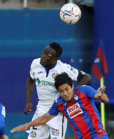 Eibars Yoshinori Muto R Vies Ball Editorial Stock Photo - Stock Image ...
