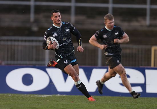 Shaun Venter Ospreys Runs Score Try Editorial Stock Photo - Stock Image ...