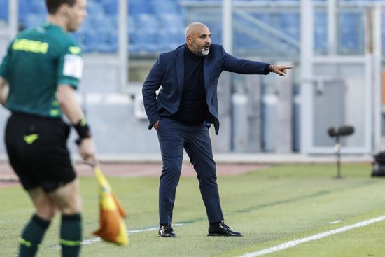 Parmas Head Coach Fabio Liverani During Editorial Stock Photo - Stock ...