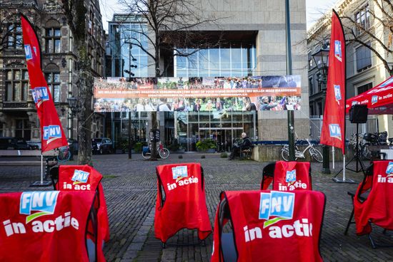 Youth Care Workers Trade Union Fnv Editorial Stock Photo - Stock Image ...