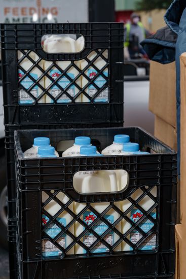 Volunteers Central Texas Food Bank Load Editorial Stock Photo - Stock ...