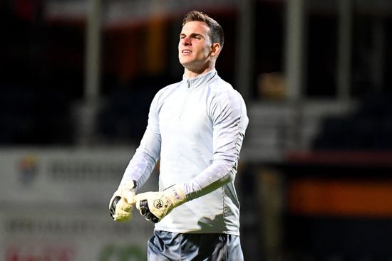 Luton Town Goalkeeper Simon Sluga 12 Editorial Stock Photo - Stock ...