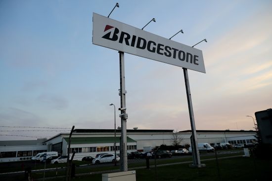 Exterior View Bridgestone Plant Bethune Northern Editorial Stock Photo ...