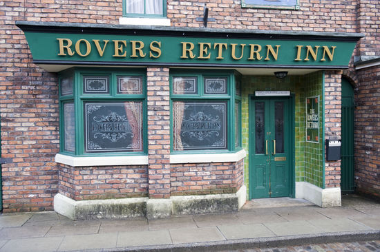 Rovers Return Inn Coronation Street Set Editorial Stock Photo - Stock ...
