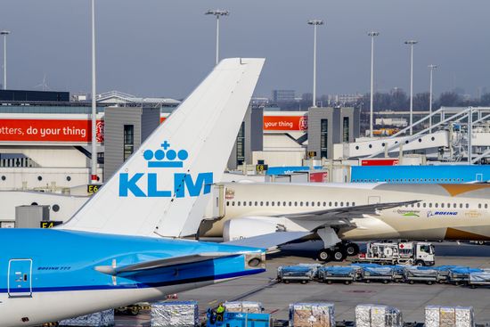 Klm Staff Shopping Area After Security Editorial Stock Photo - Stock ...