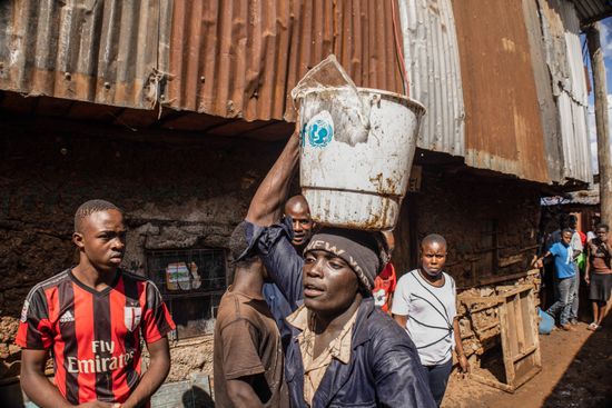 Paul 20 Year Old Resident Kibera Editorial Stock Photo - Stock Image ...