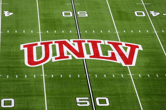 Interior Photo Unlv Field Logo Inside Editorial Stock Photo - Stock ...