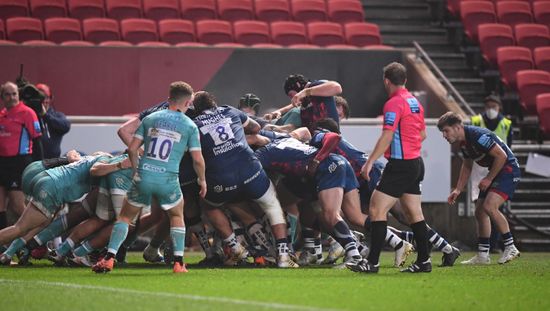 Bristol Bears Rolling Maul Trundles Towards Editorial Stock Photo ...