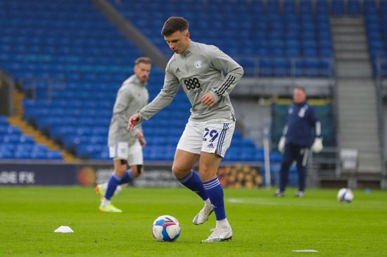 Mark Harris Cardiff City Warms Before Editorial Stock Photo - Stock ...