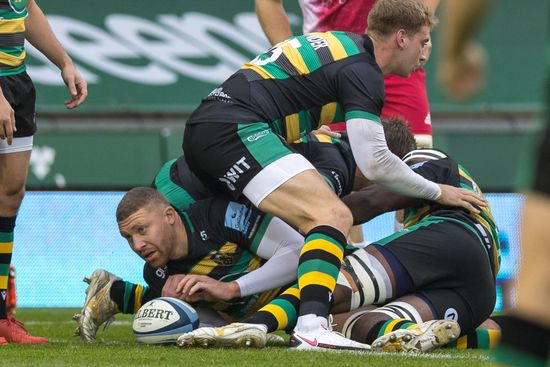 Northampton Saints Lock Nick Isiekwe 6 Editorial Stock Photo - Stock ...