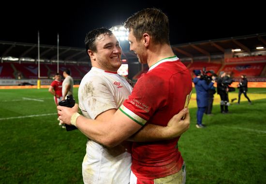 Jamie George England Dan Biggar Wales Editorial Stock Photo - Stock ...