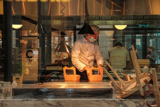 Chef Packs Take Away Meals Food Editorial Stock Photo - Stock Image ...
