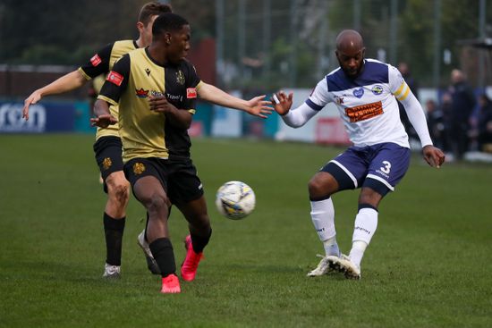 Havant Waterlooville Defender Anthony Straker 3 Editorial Stock Photo ...