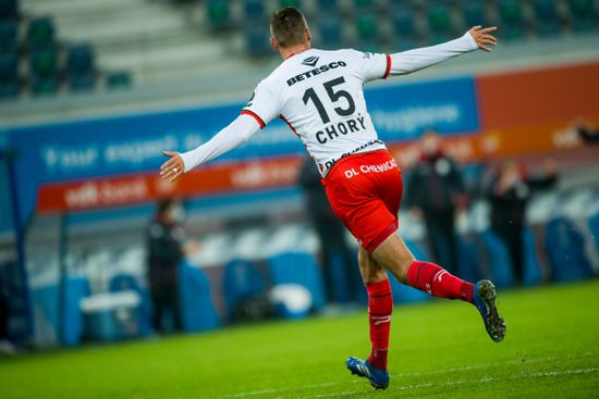 Essevees Tomas Chory Celebrate After Scoring Editorial Stock Photo ...