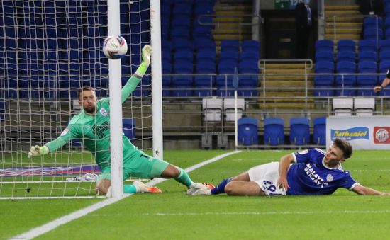 Mark Harris Cardiff City Looks On Editorial Stock Photo - Stock Image ...