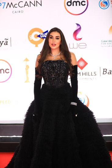 Egyptian Actress Yasmine Sabry Attends Opening Editorial Stock Photo ...