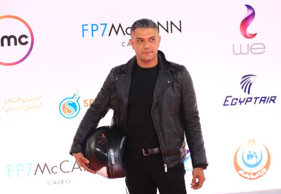 Actor Asser Yassin Attends Opening Ceremony Editorial Stock Photo ...