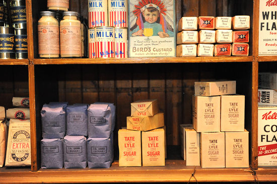 Reconstruction Wartime Shop Editorial Stock Photo - Stock Image ...