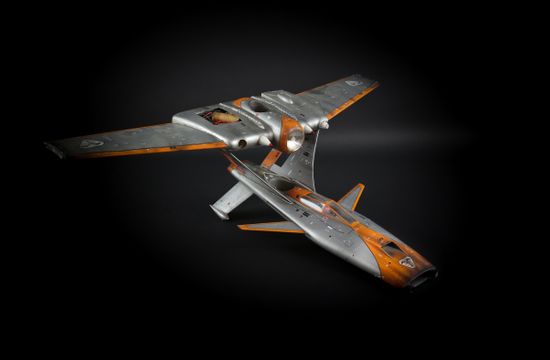 Fibreglass Hawkwing Model Fetched Huge Hidden Editorial Stock Photo ...