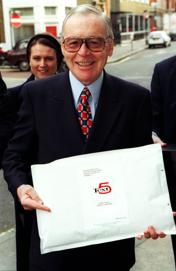 Sir David English Pictured When He Editorial Stock Photo - Stock Image ...